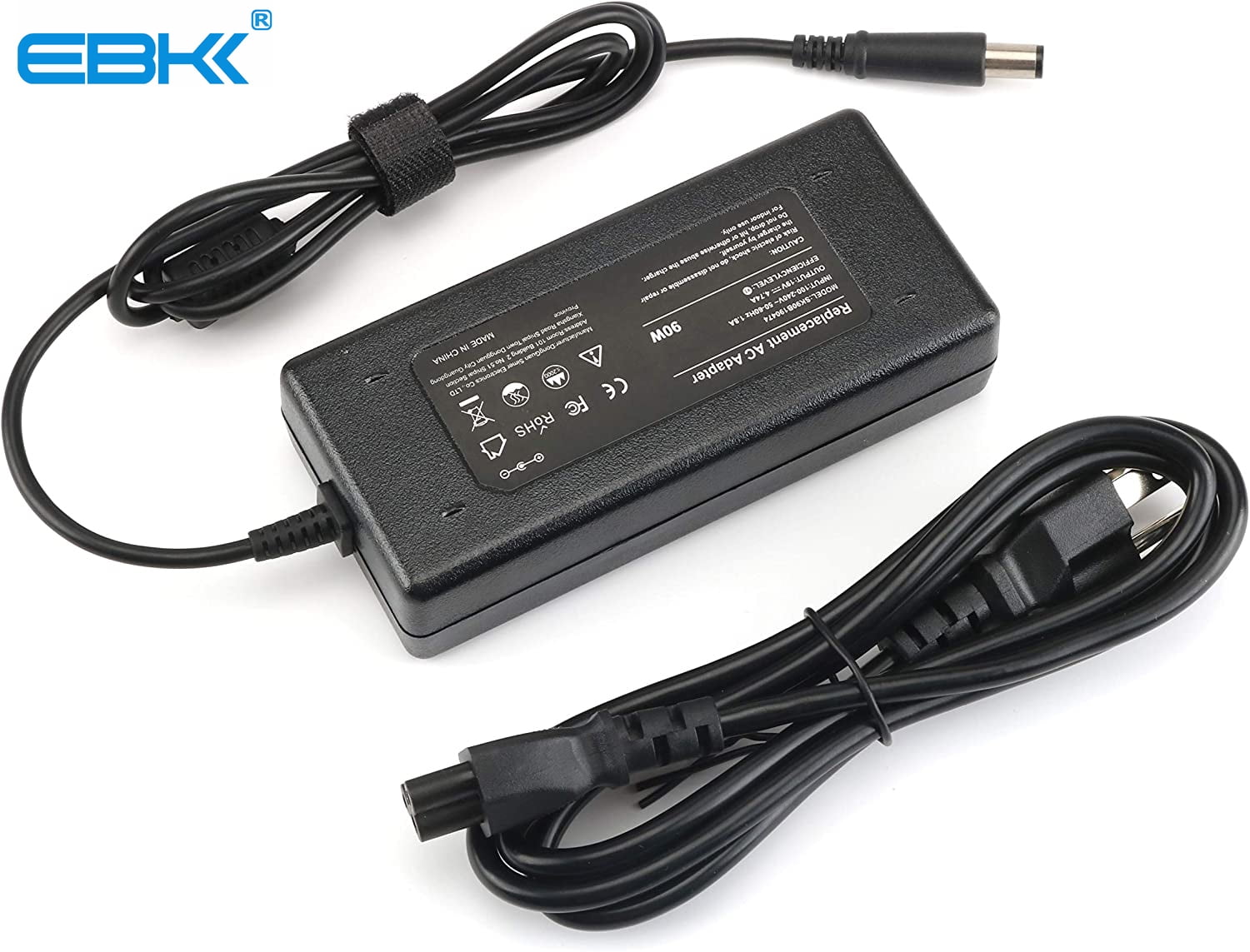 HP EliteBook Compatible 90W 19V 4.74A Laptop Power Cord Supply AC ...