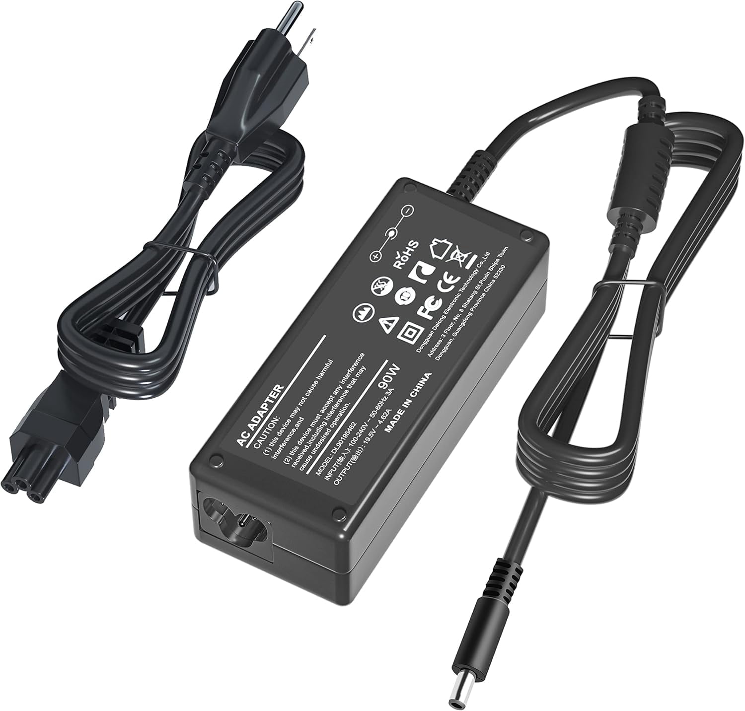 90W 4.5mm Laptop Charger for Dell Inspiron 5400 / 5401 / 5490 / 5491 ...