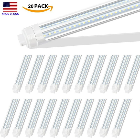 90W 8FT R17D 2 Pin LED Bulb Light T8 HO LED Tubes Fluorescent Light ...