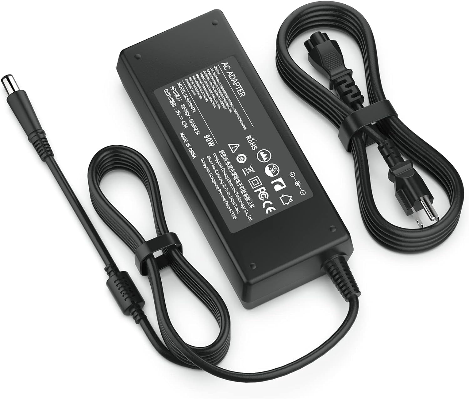 90W AC Adapter Laptop Charger for Hp Elitebook 8460p 8470P 8440P 8760p ...