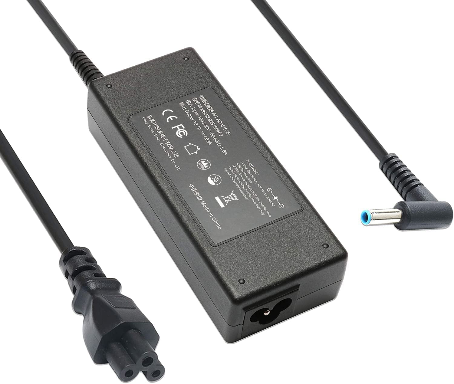 90W AC Adapter Replacement for HP Laptop Charger for HP Pavilion X360 ...