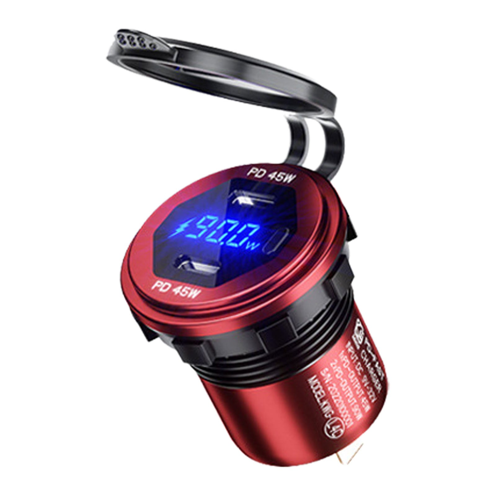 90W Fast Charging Car Adapter with PD Ports - Stay Powered on the Go ...