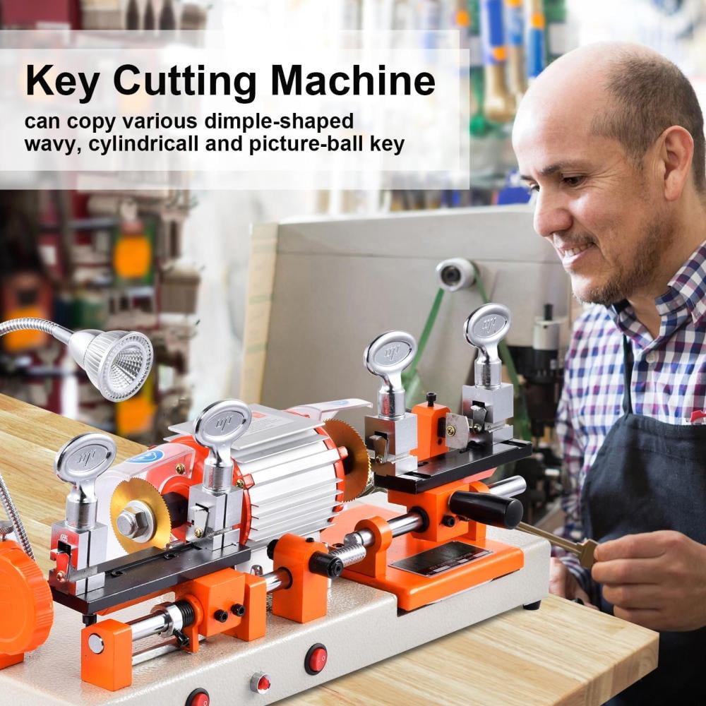 90W Horizontal Automatic Keys Duplicator, 110V Keys Maker Machine ...
