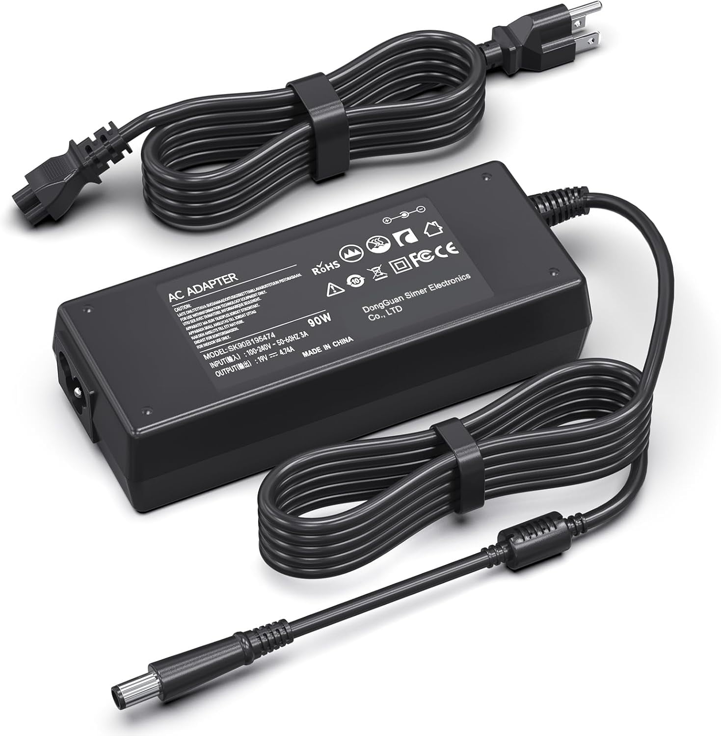 90W Power Cord for HP Pavilion All-in-One Desktop Charger HP 18'' 19 ...