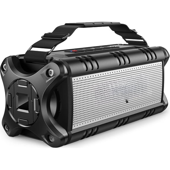 90W Speaker, IPX6 Portable Speakers , 50W Deep Bass Loud Outdoor Speaker with 40H Playtime ...