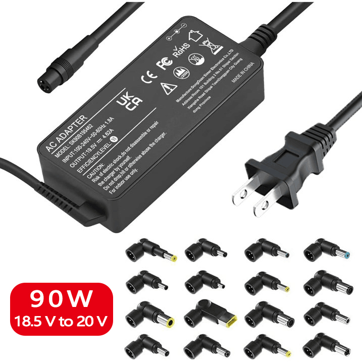 Targus 90W AC Semi-Slim Universal Laptop Charger - Walmart.com