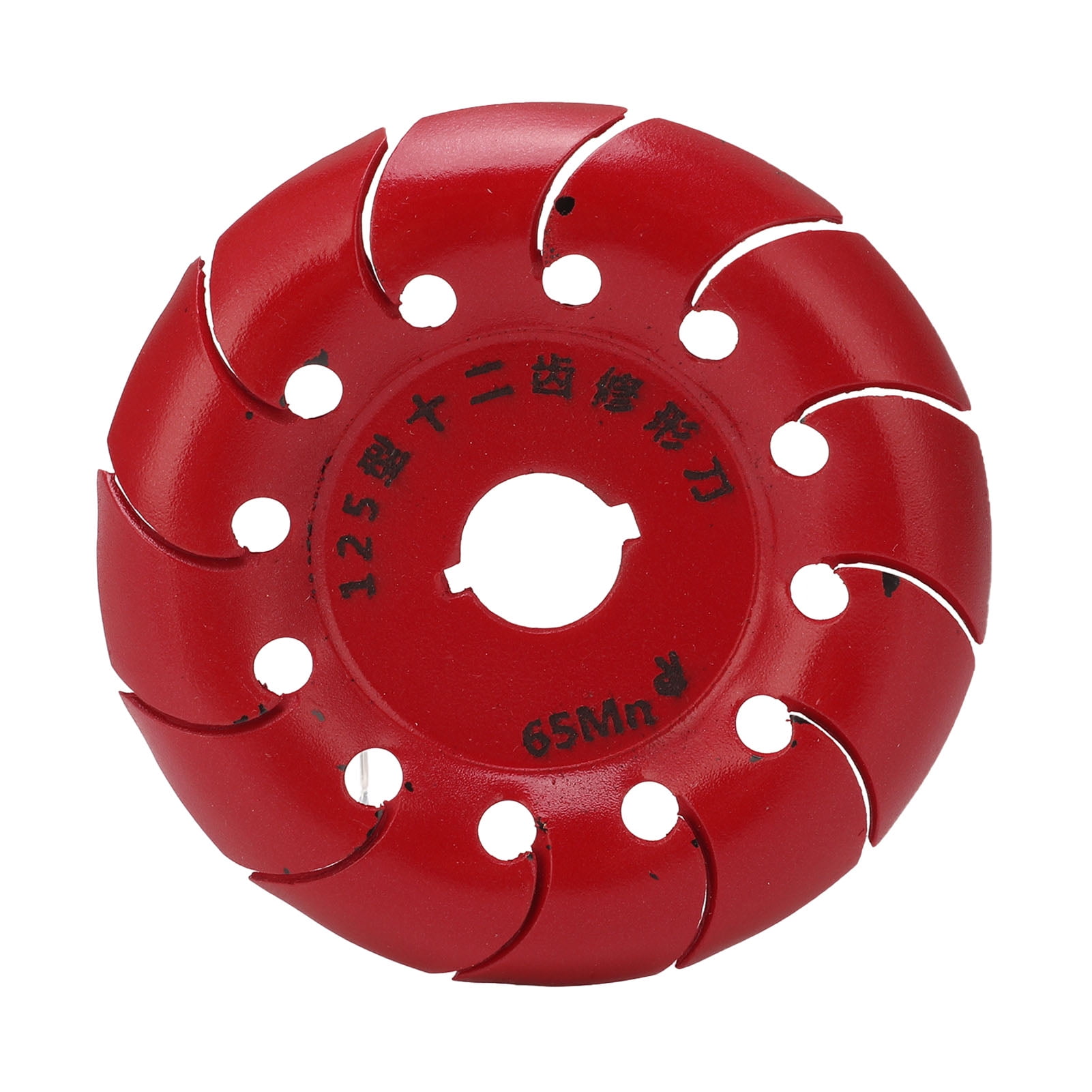 90mm 12 Teeth Angle Grinder Disc Wood Carving Grinding Polishing Wheel ...