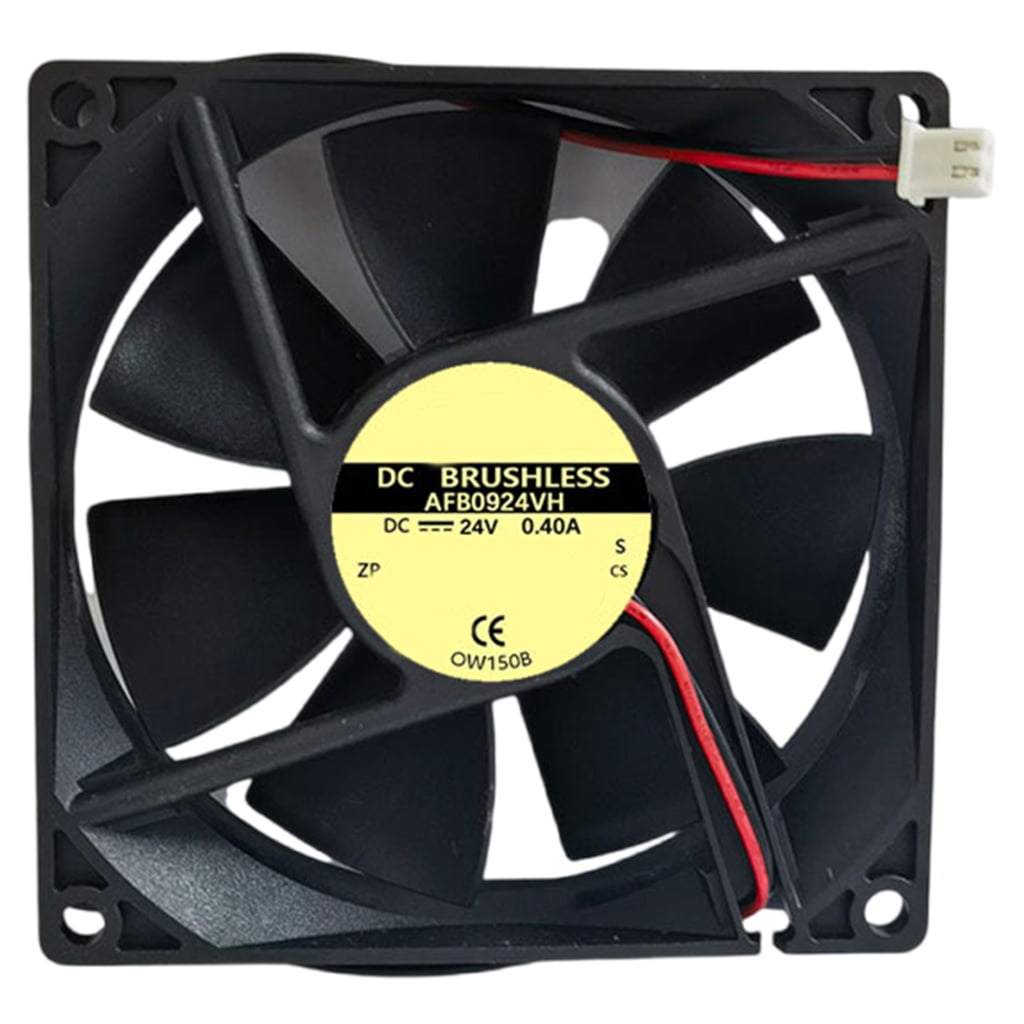 90mm 24V 0.4A 9025 90mmx25mm 4.72inch High Speed Double Bearing Fan 81 ...