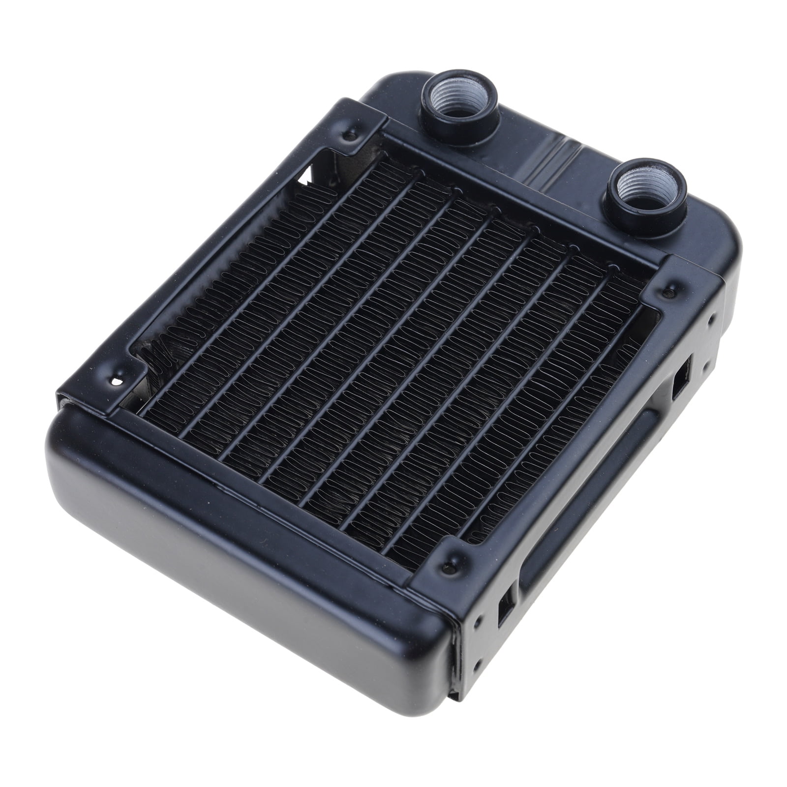 90mm 8 Tube Computer Water Cooling Radiator G1/4 Female Thread Heat ...