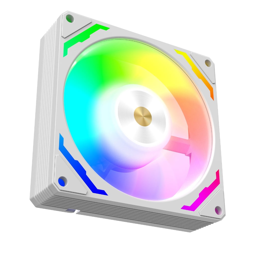 90mm ARGB LED Fan With PWM Control ARGB LED Lights Optimal Airflows For ...