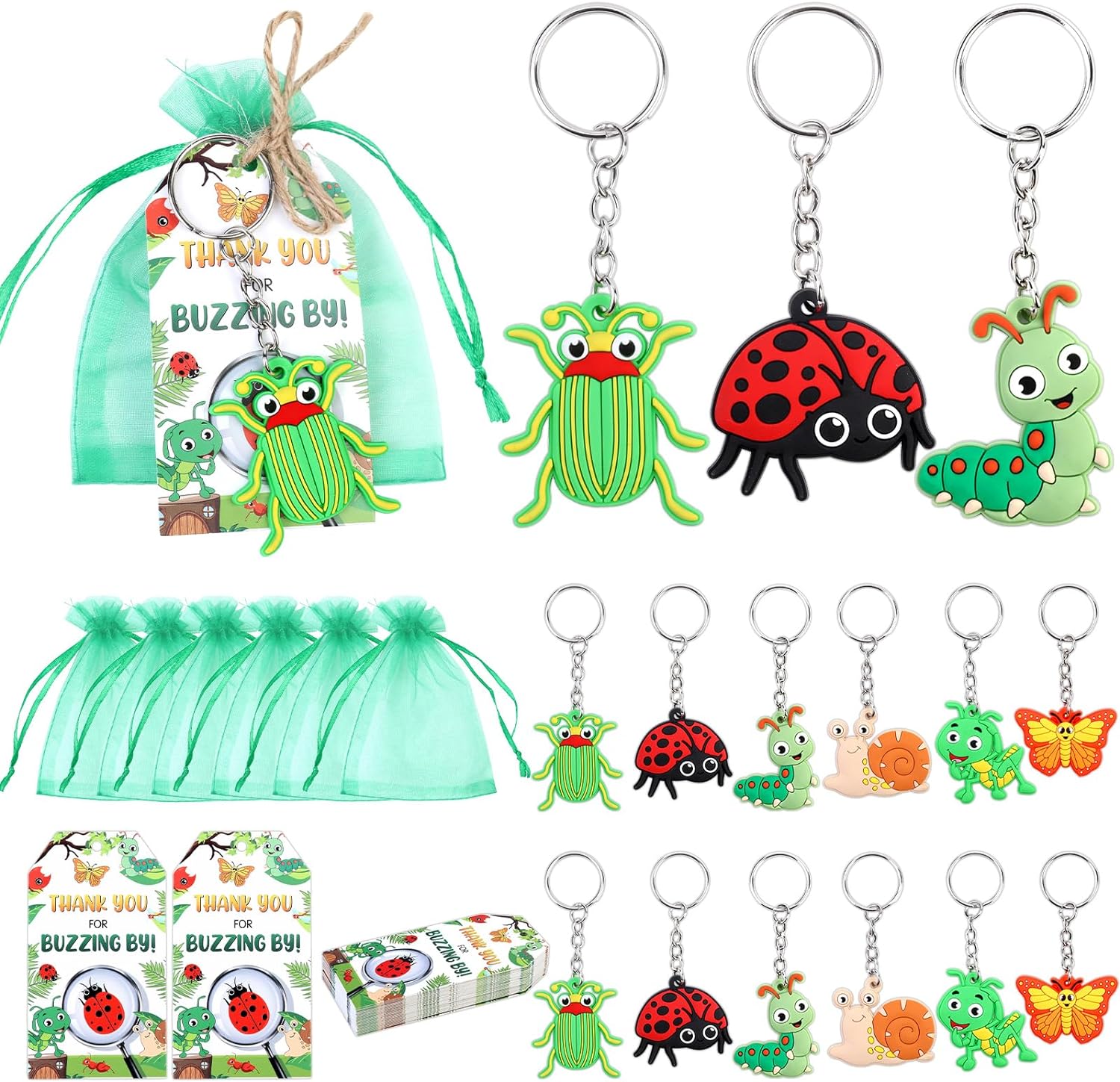 90pcs Bug Party Favors, Boy Bug Themed Birthday Party Bug Insect ...