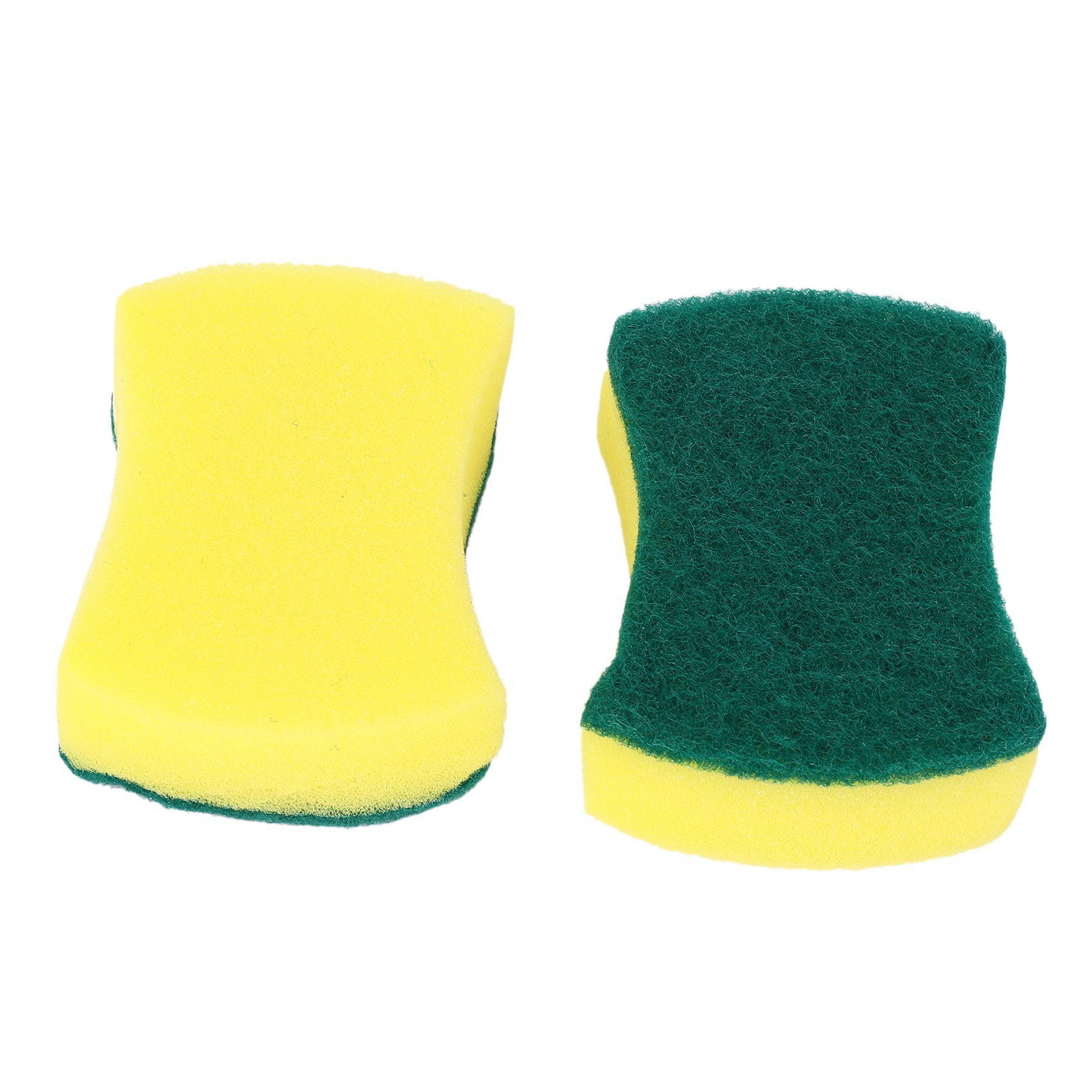 90pcs Multi-purpose Double-faced Sponge Scouring Pads Dish Washing ...