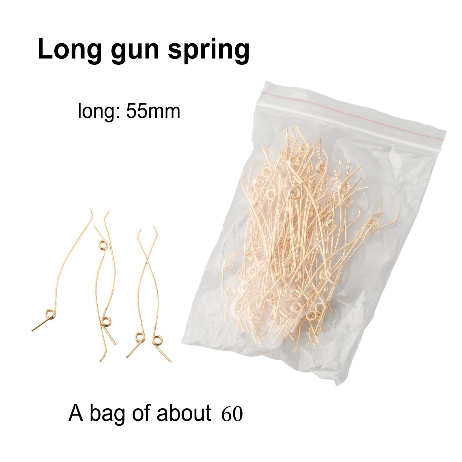 90pcs Piano Hammer Spring Metal Copper Wire Spring For Upright Pianos ...