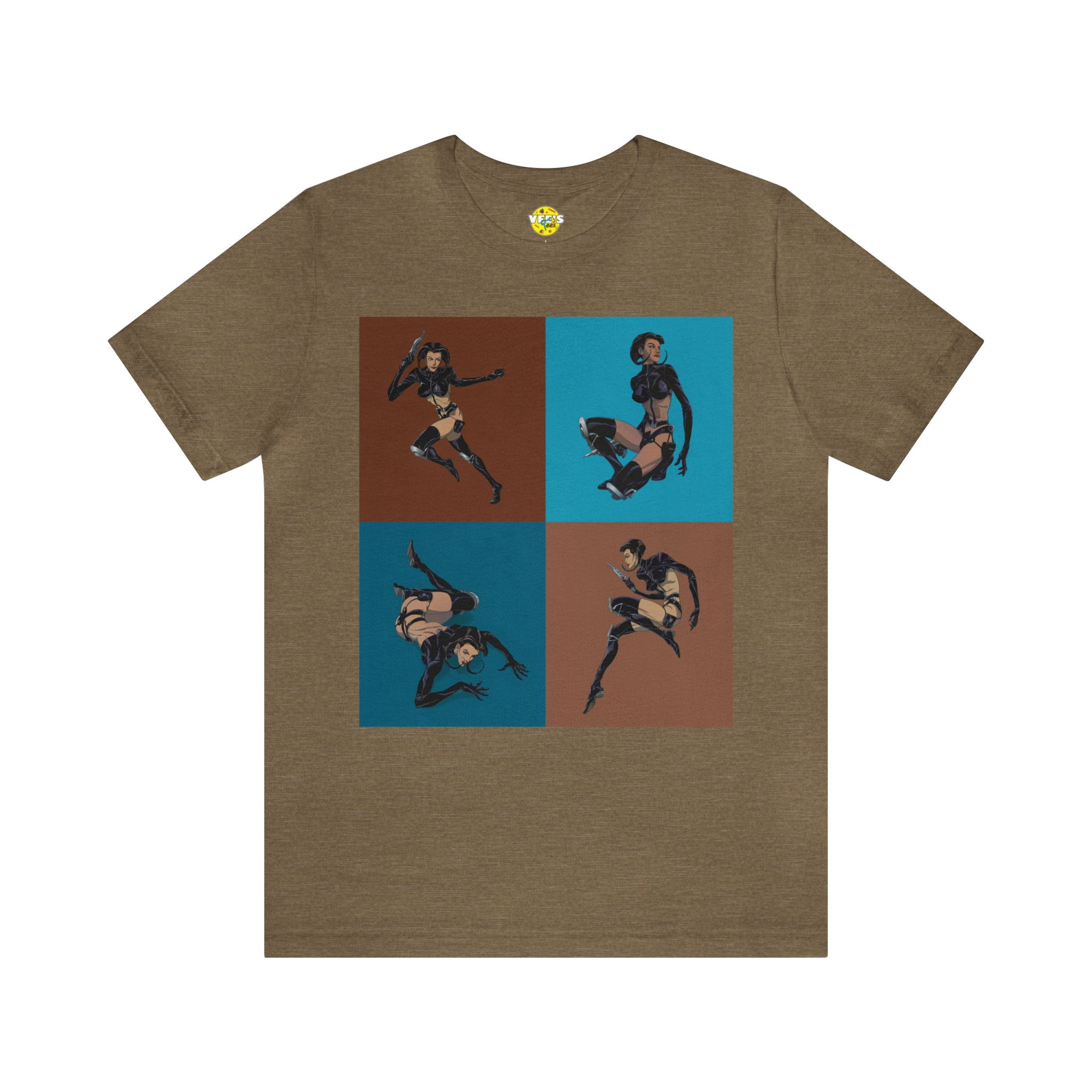 90s Aeon Flux Collage Tee - Retro Sci-Fi T-Shirt - Vintage Cartoon ...