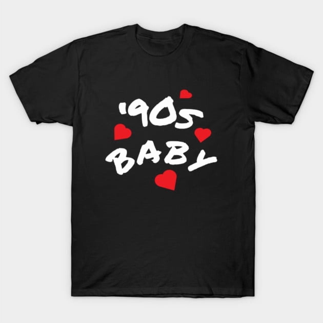 90s Baby Fun Design for Millennials and Generation Z Retro White T ...