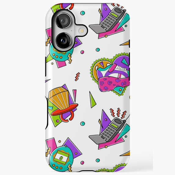 90s Baby Retro Phone Case with iPhone 11 to 17 Pro Max - Walmart.com