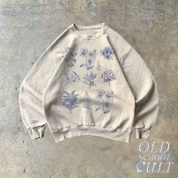 90s Botanical T-Shirt, Retro Botanical Wild Flowers Nature , Garden ...