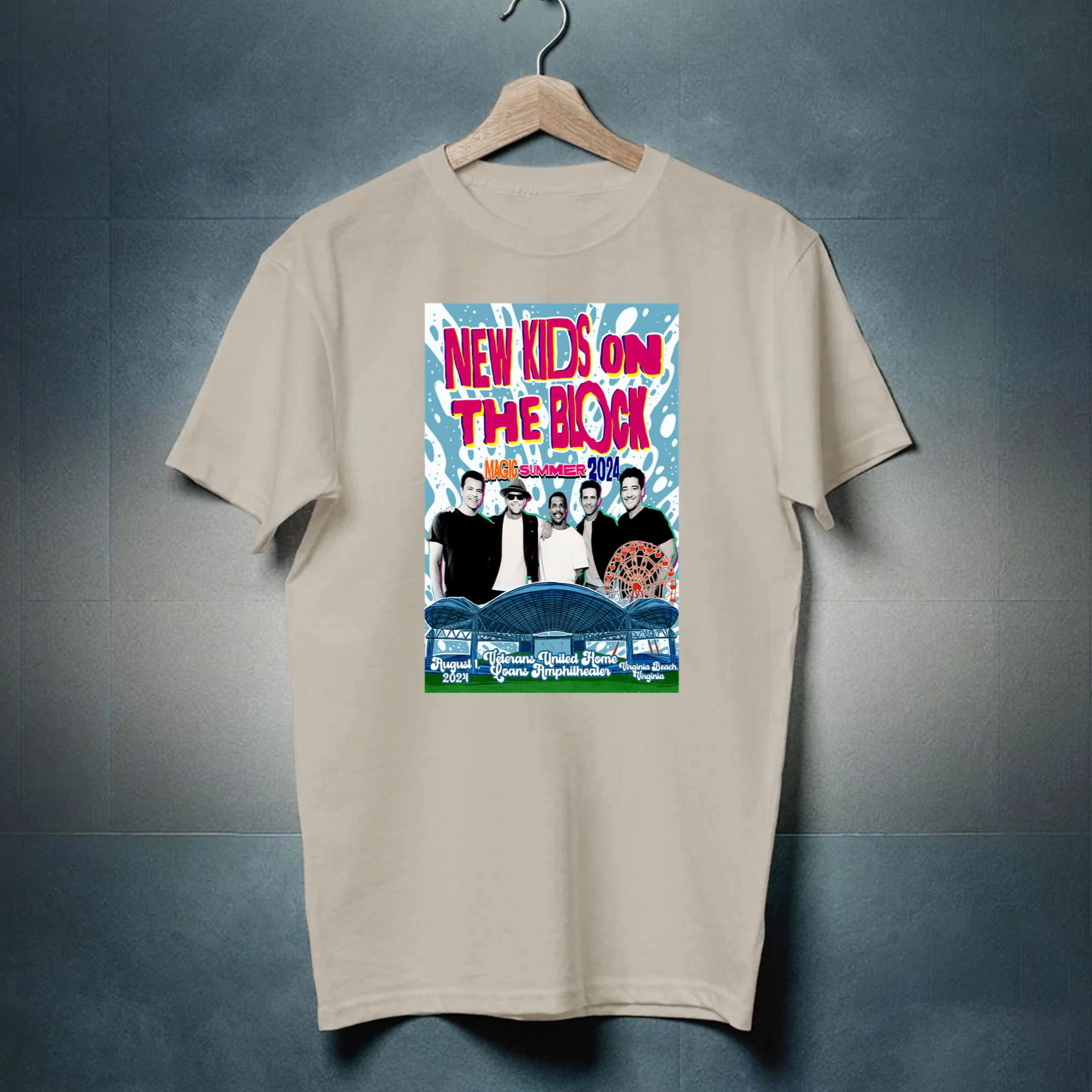 90s Boy Band Summer Tour Tribute Shirt, Virginia Beach Graphic Tee, Pop ...