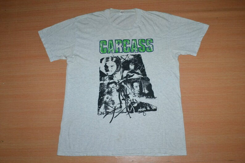 90s CARCASS Necroticism Descanting the Insalubrious Tour Concert TE6457 ...