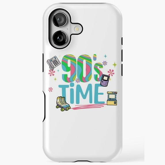 90s Childhood Time Nostalgic Retro Throwback Phone Case for 17/15/14/13 ...
