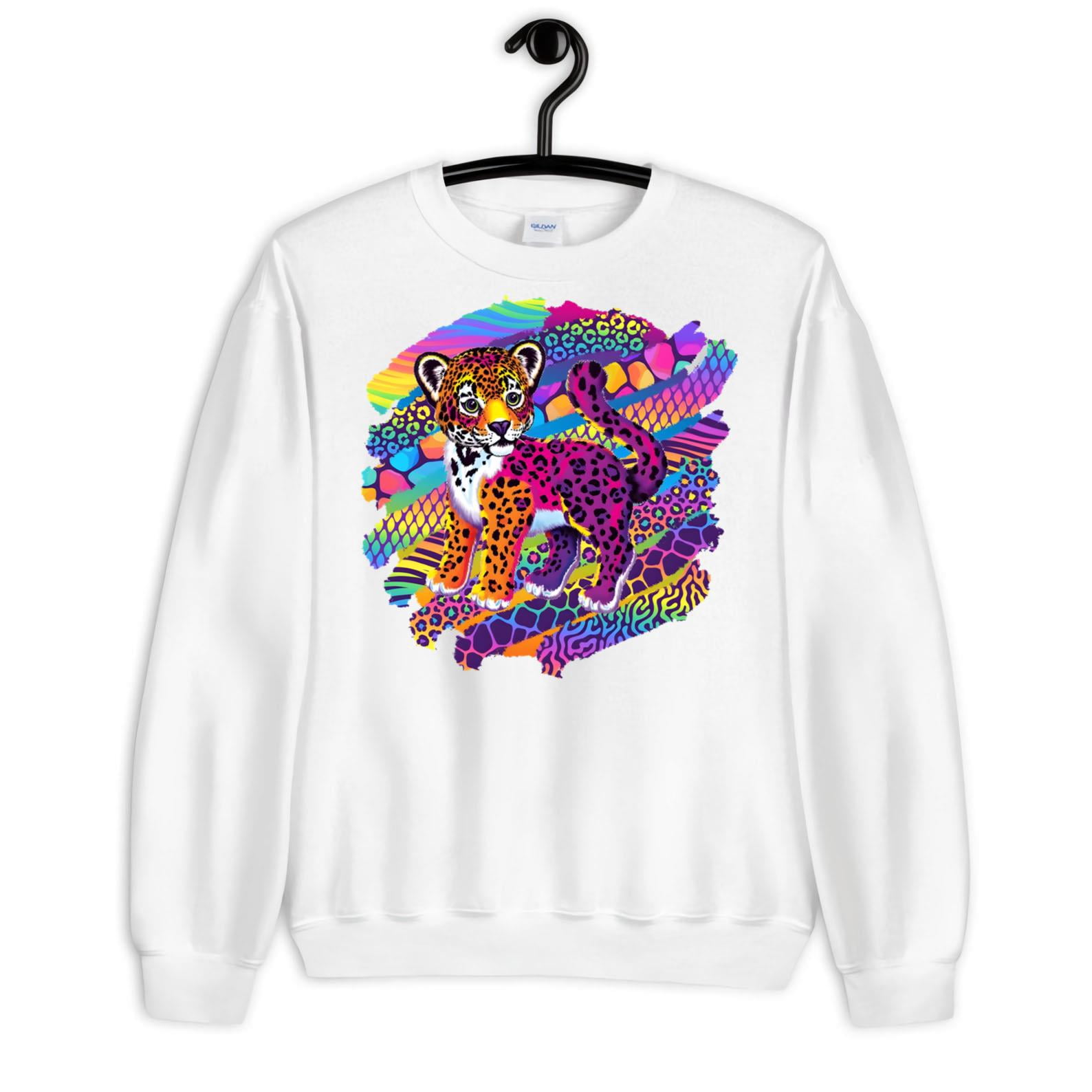 90s Colorful Graphic Shirt, Tiger Design Shirt, Vintage Inspired ...