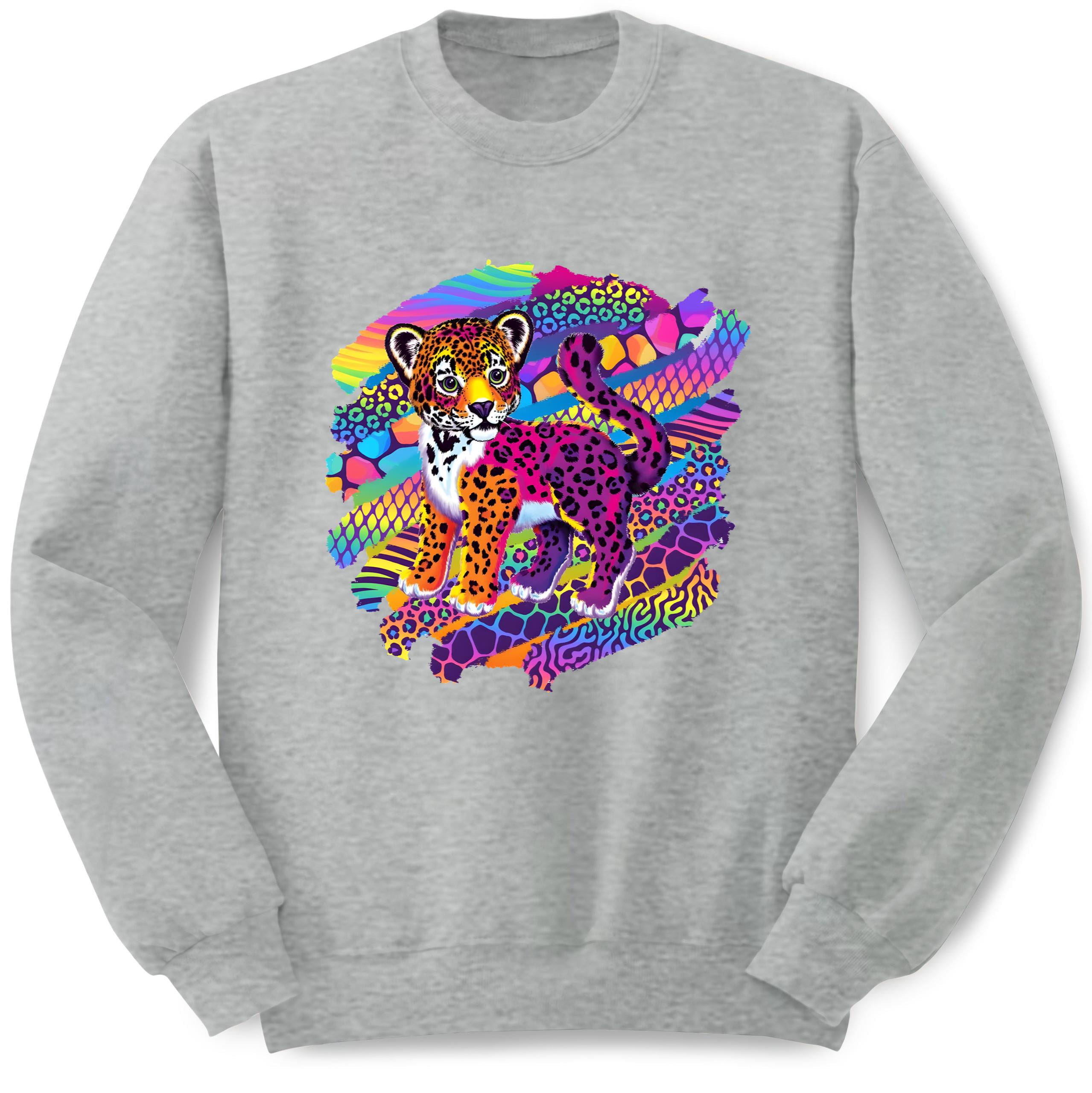 90s Colorful Retro Animal Graphic Shirt, Vintage Inspired Tee - Walmart.com