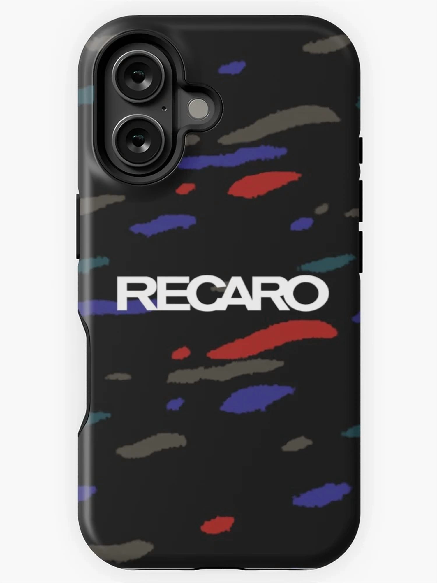 90s Confetti JDM Seat Logo Case for iPhone 11 to 16 Pro Max – Retro Car ...