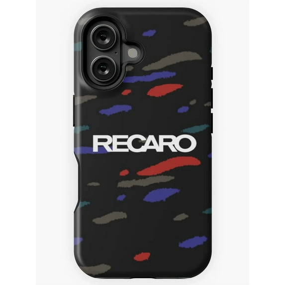 90s Confetti JDM Seat Logo Case for iPhone 11 to 16 Pro Max – Retro Car ...