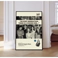 90s Cult Vampire TV Show Minimalist Black and White Mid-Century Modern ...