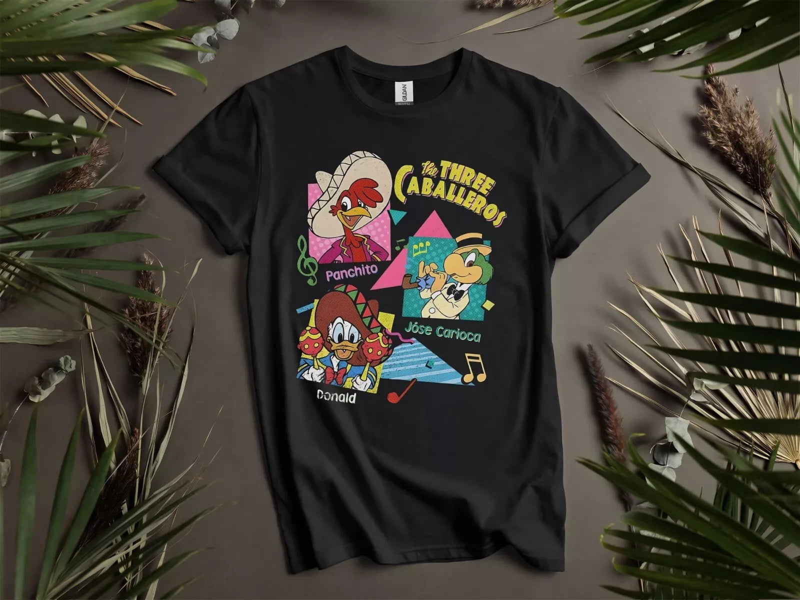 90s Disney Three Caballeros Donald Duck Jose Carioca Panchito Pistoles ...