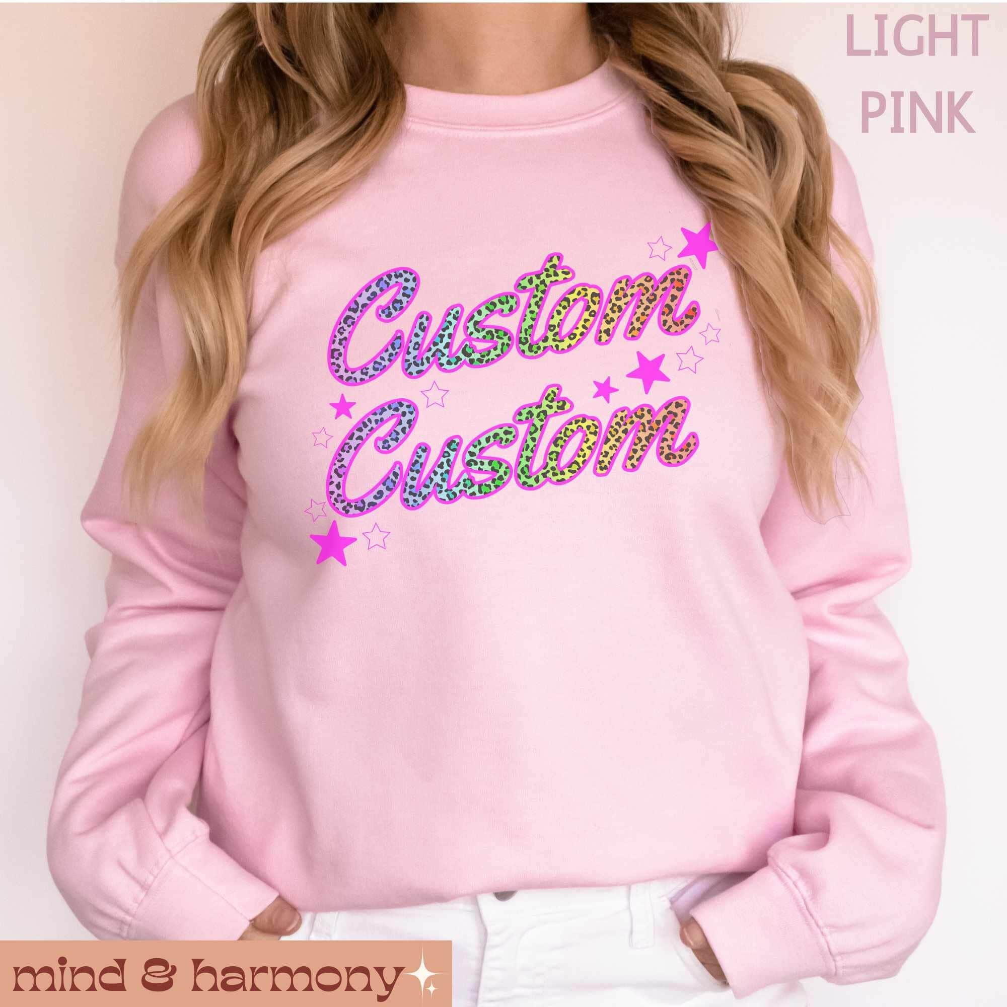 90s Frank Inspired Sweater, Retro 90s Gift Rainbow Cheetah Print Y2K ...