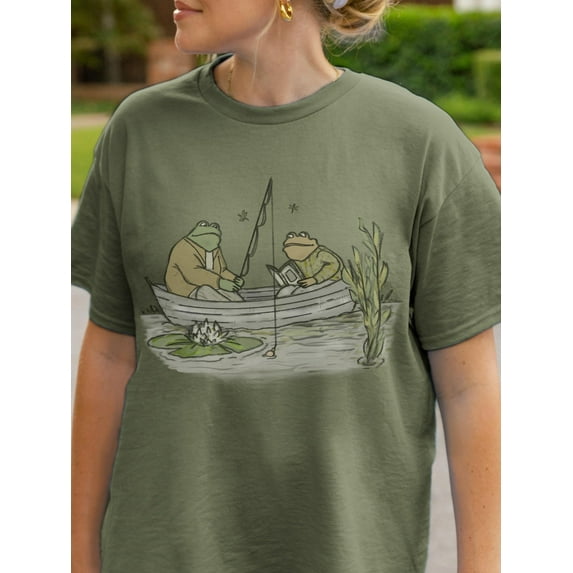 90s Frog Shirt, Retro Graphic Tees, Cute Toad Shirt, Nature Shirt, Book ...