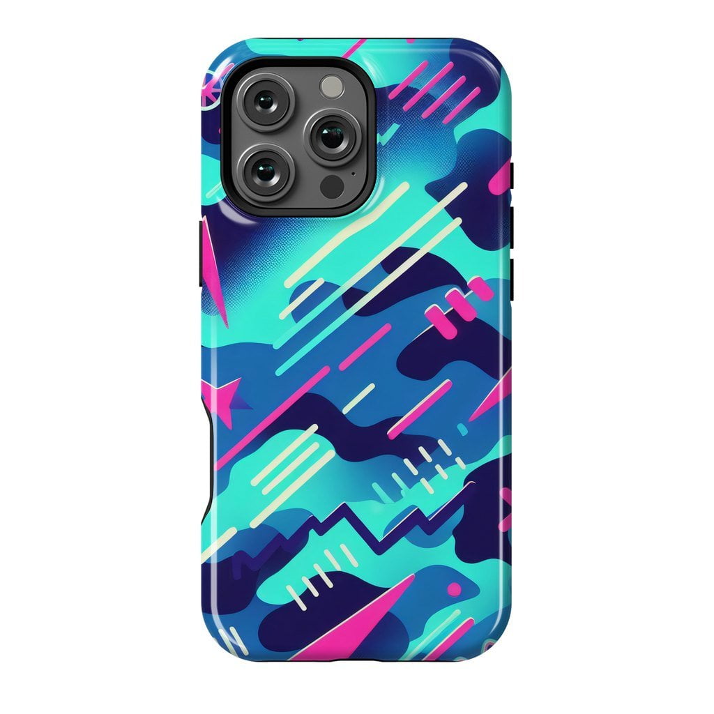 90s Fusion Tough Case Retro Modern for Your iPhone 11-17 Series ...
