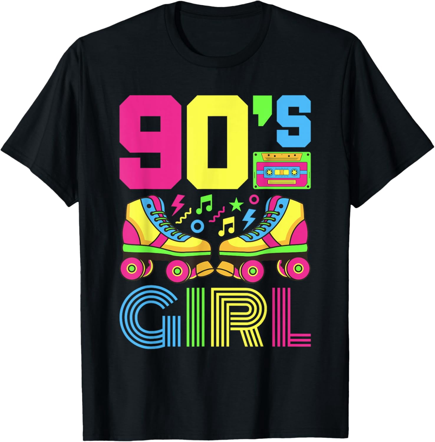 90s Girl 1990s Fashion Theme Party Outfit Nineties Costume T-Shirt ...