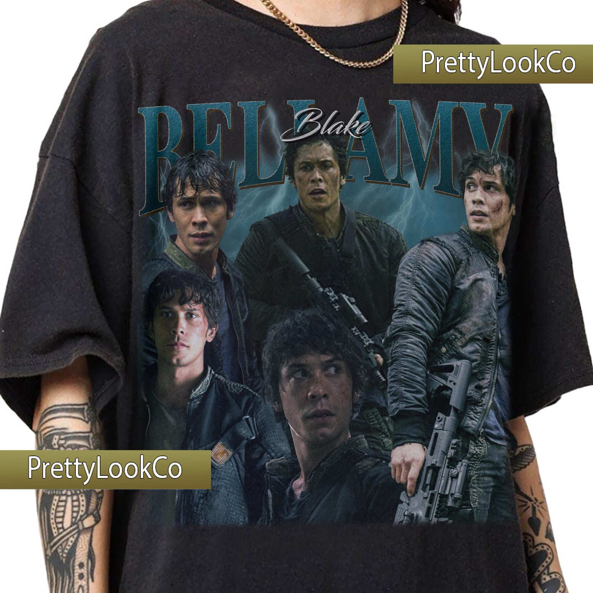 90s Graphic Style Bellamy Blake T-shirt The 100 Bellamy Blaker Gifts ...
