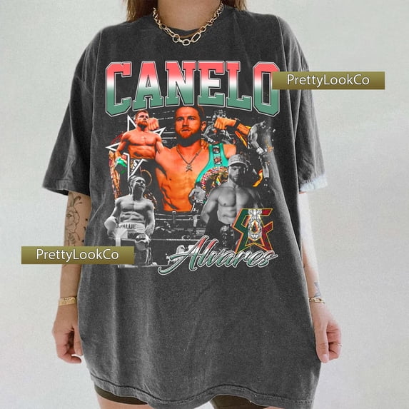 90s Graphic Style Canelo Álvarez T-shirt Retro Canelo Alvarez Tee Retro ...