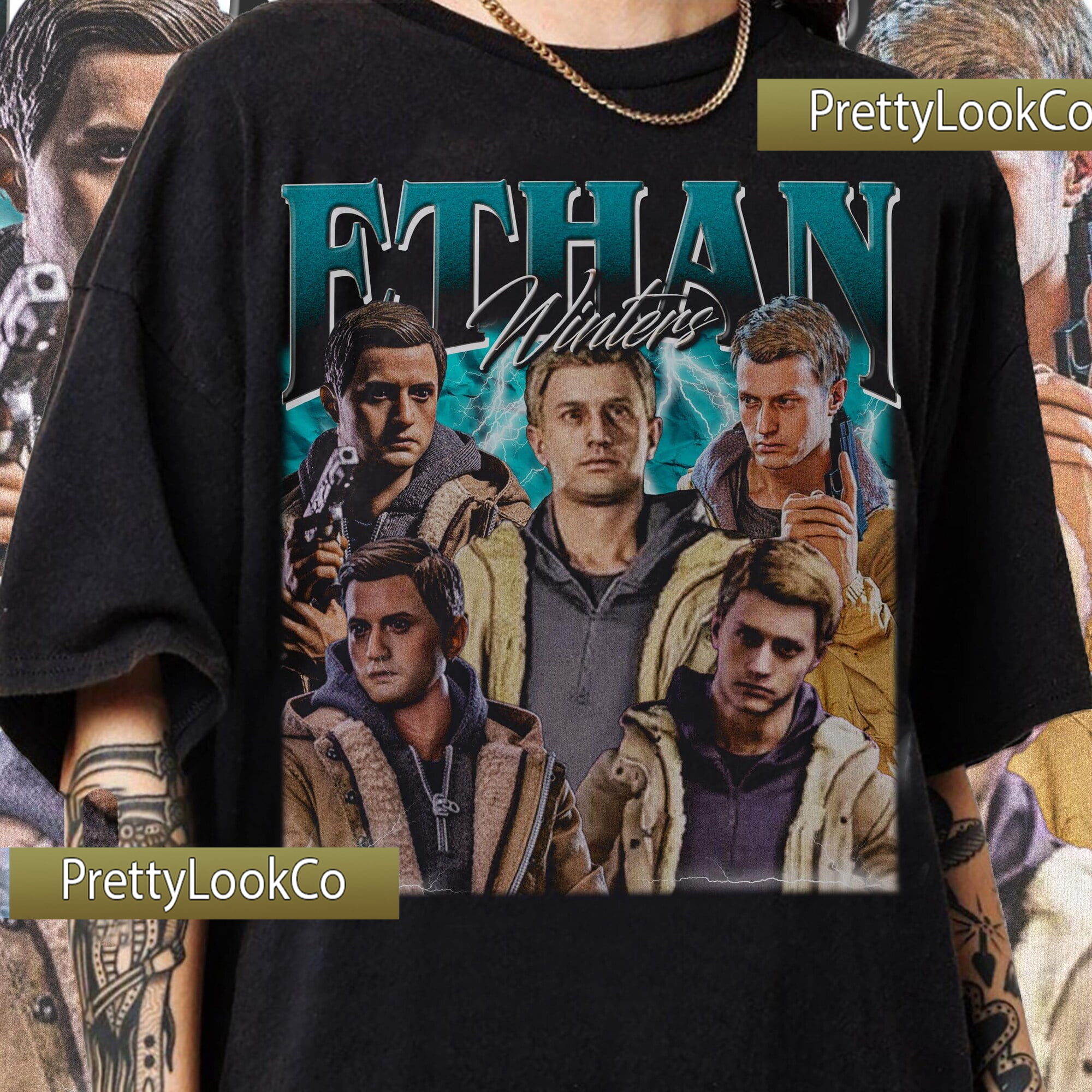 90s Graphic Style Ethan Winters T-shirt Retro Game Resident Evil Gifts ...