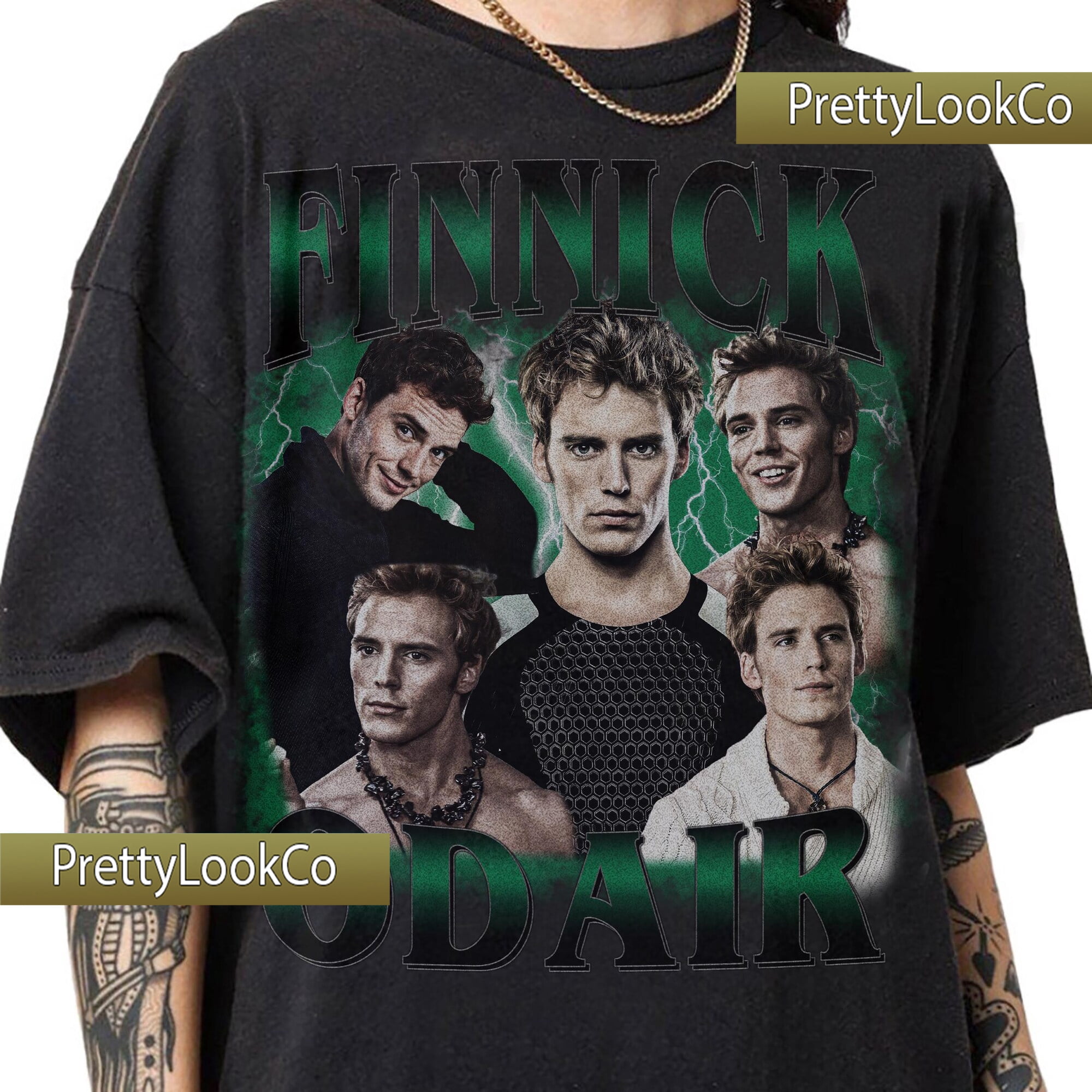 90s Graphic Style Finnick Odair T-shirt Finnick Odair Hunger Games ...