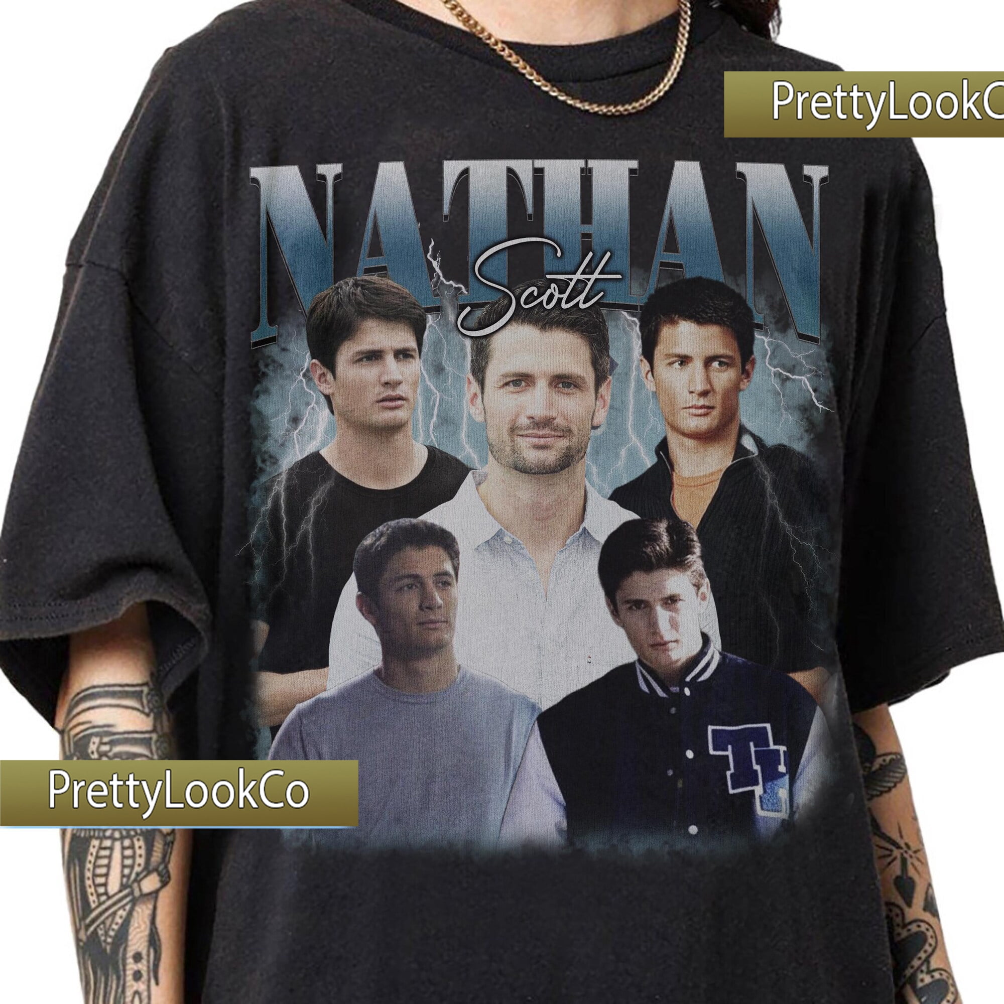 90s Graphic Style Nathan Scott T-shirt Nathan Scott Gifts For Man and ...