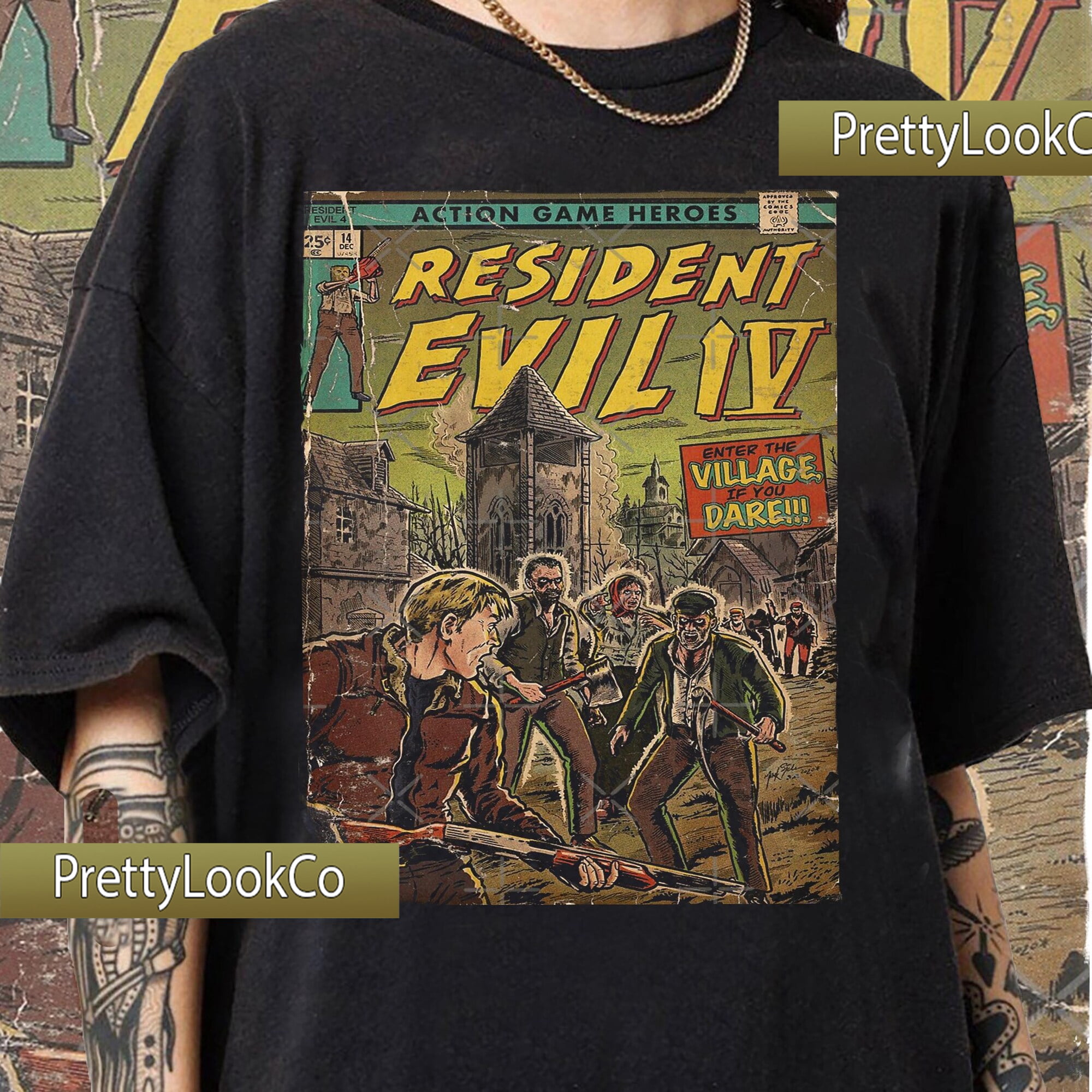 90s Graphic Style Resident Evil T-shirt Retro Game Resident Evil Gifts ...