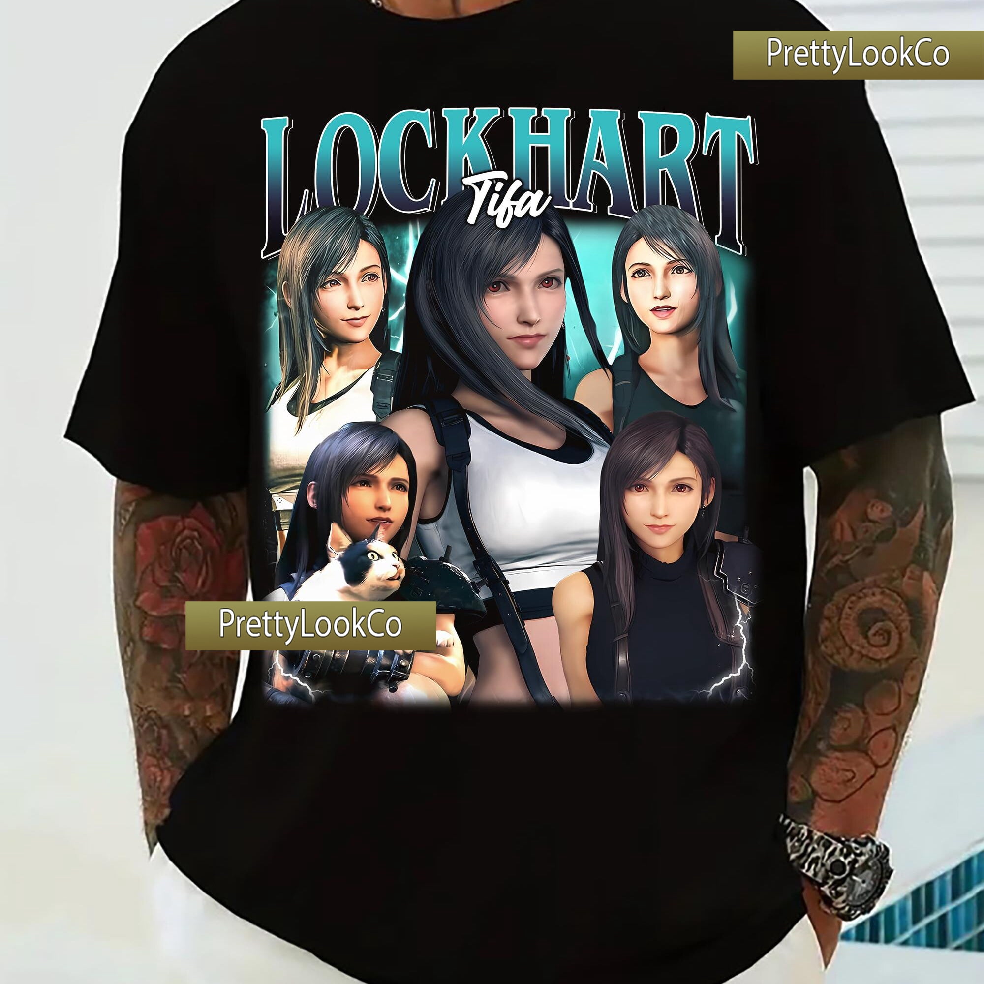 90s Graphic Style Tifa Lockhart T-shirt Tifa Lockhart Gifts For Man and ...