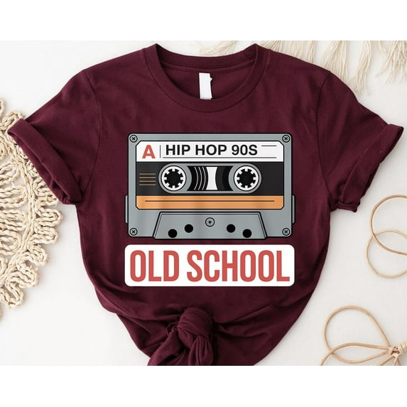 90s Hip Hop Cassette Tape T-Shirt: Retro Rap Music Tee All Size S-5Xl ...