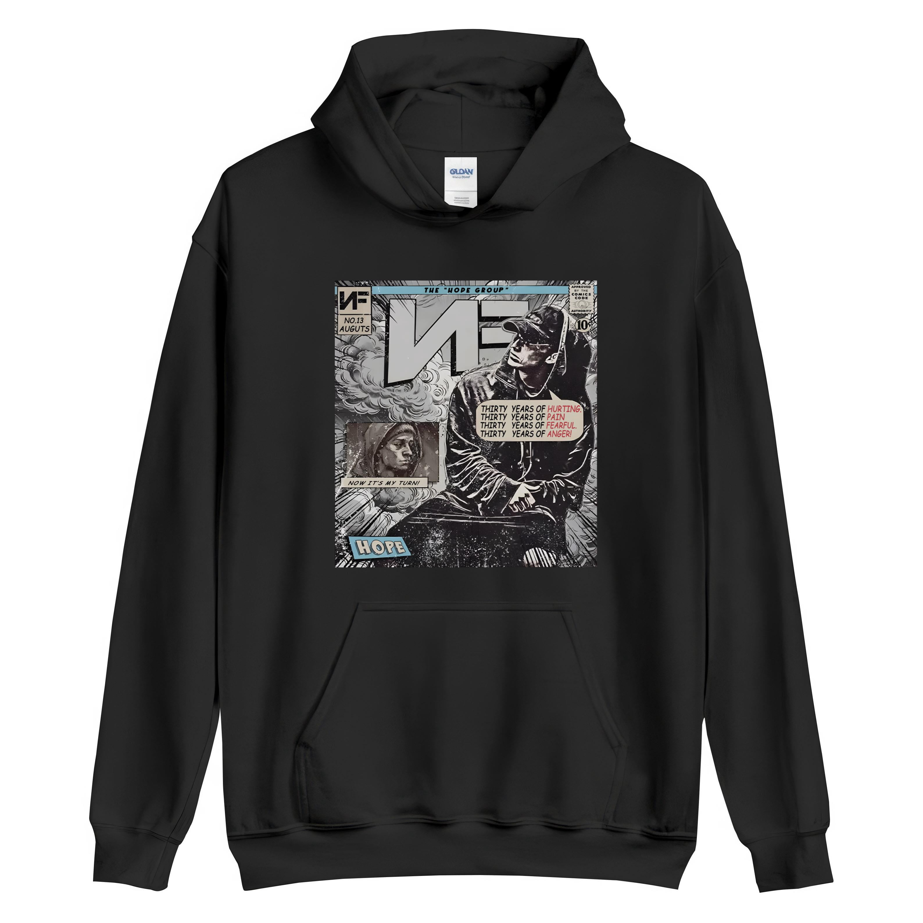 90s Hip-Hop Comic Graphic Tee, Retro Music Merch Shirt - Walmart.com