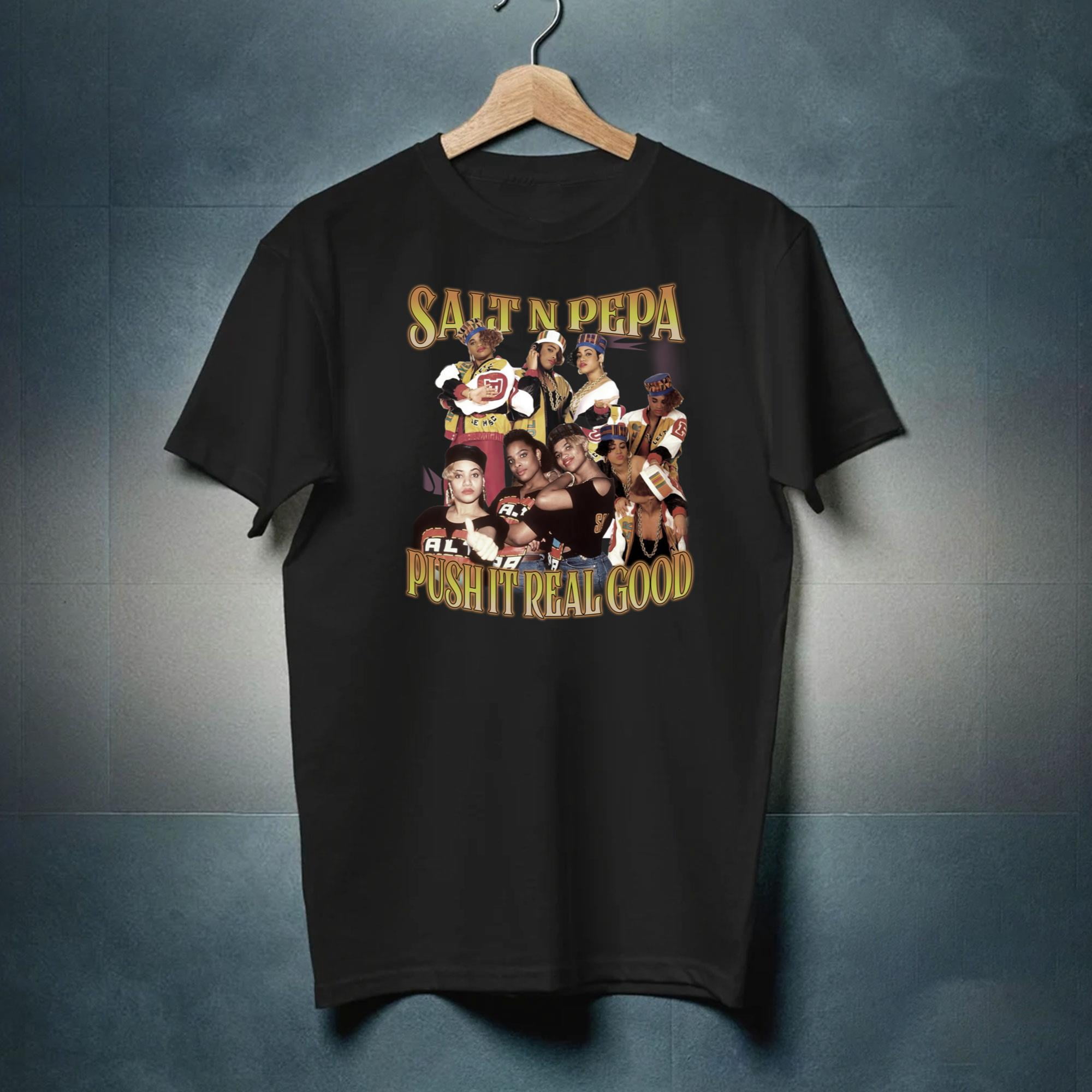 90s Hip-Hop Group Graphic Shirt, Rapper Fan Tee - Walmart.com