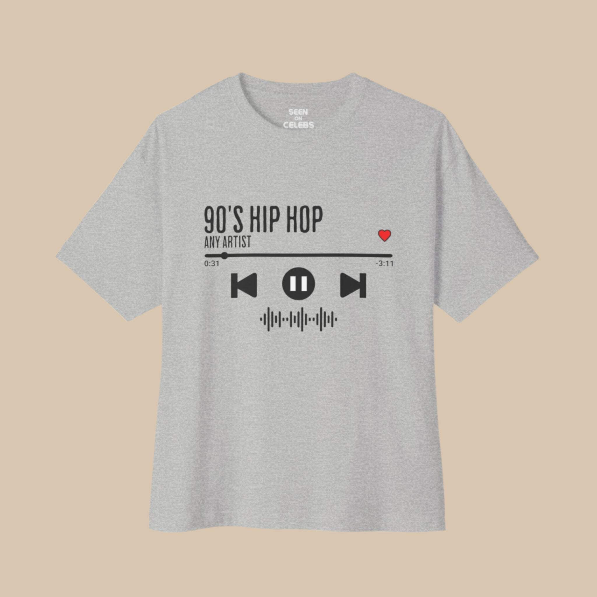 90s Hip Hop Head Playlist T-shirt | Hip Hop Rap Culture Tees | 3 Colors ...