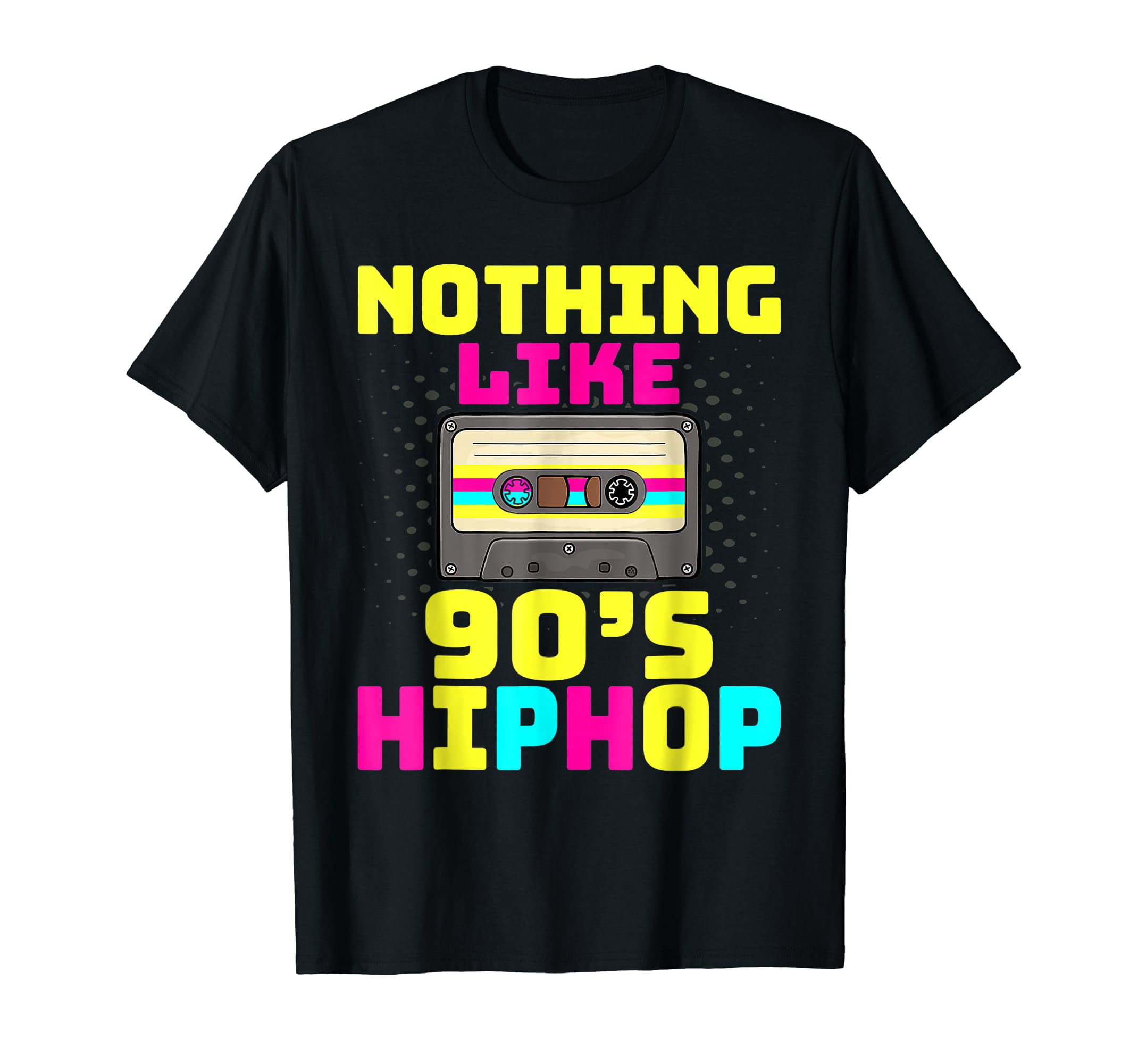 90s Hip Hop Rap Music Nostalgia Old School Clothing Gangster Black T ...
