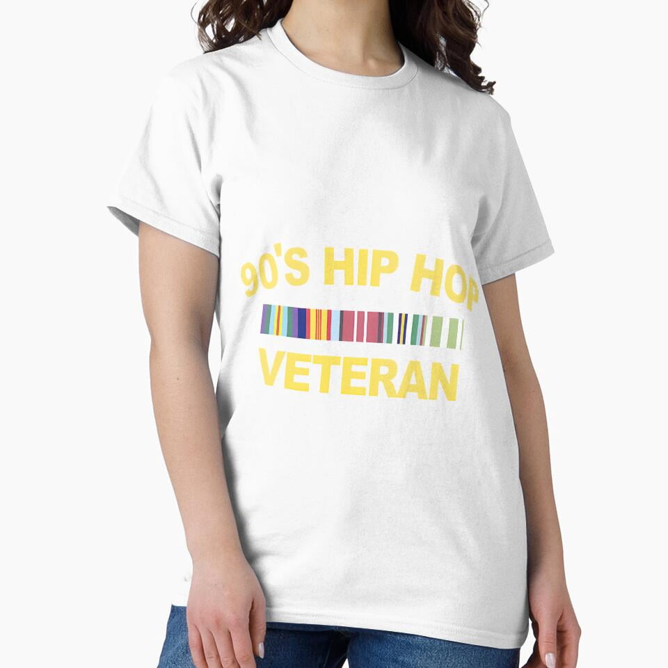 90s Hip Hop Retro Music Fan Golden Age Rap Fandom Variant B T-Shirt ...