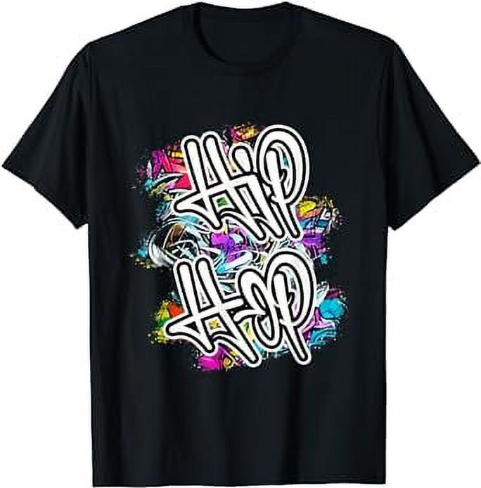 90s Hip Hop Retro Vintage Graffiti Old School Hip Hop Urban T-Shirt ...