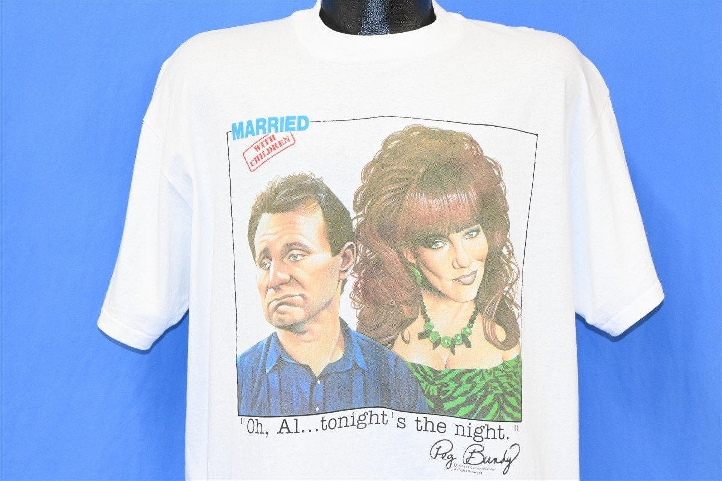 90s Married with Children Al Peg Bundy Tonight's the Night Sitcom TV ...