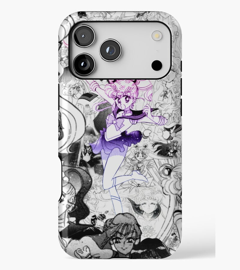 90s Moon Power Manga V2 M2069, Protective Case for iPhone 17 16 15 14 ...
